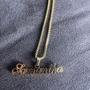 Jewelry | Samantha Name Necklace | Poshmark
